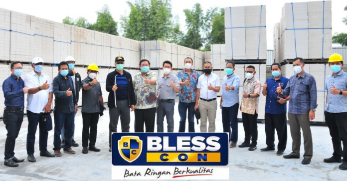 Akan Jadi Produsen Bata Ringan Terbesar, BLESSCON Dikunjungi Gubernur NTB