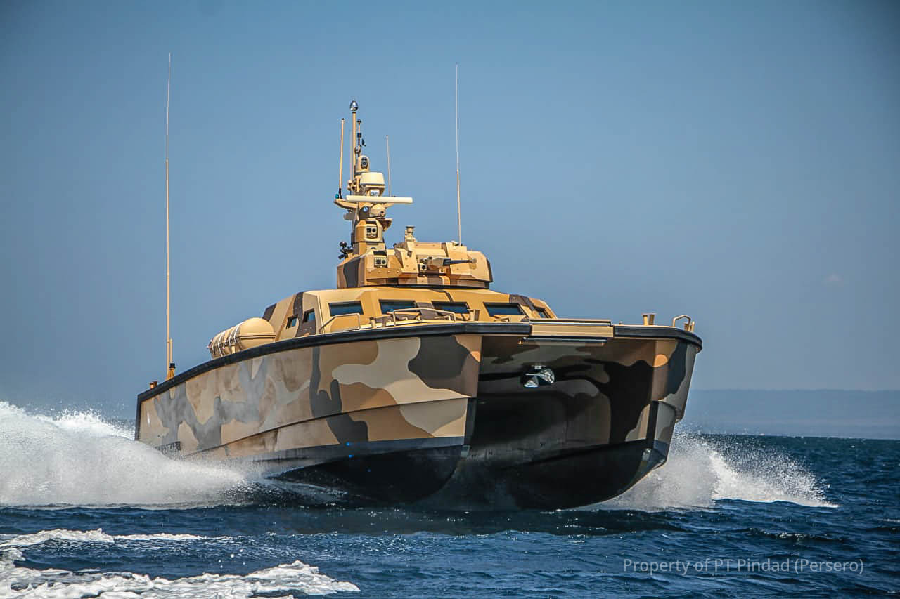 Tank Boat Antasena Sukses Jalani Sea Trial & Firing Test