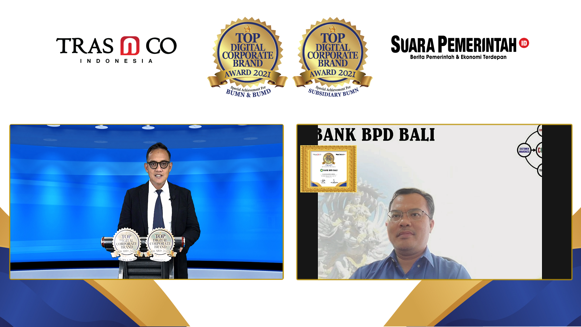 Bank BPD Bali Raih Top Digital Corporate Brand Award 2021