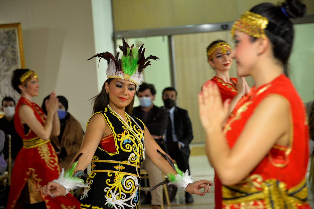 Kolaborasi Penari Turki dan Indonesia di KBRI Ankara