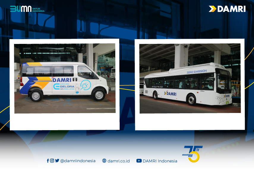 DAMRI Kembangkan Inovasi dengan Pengelolaan Bus Listrik
