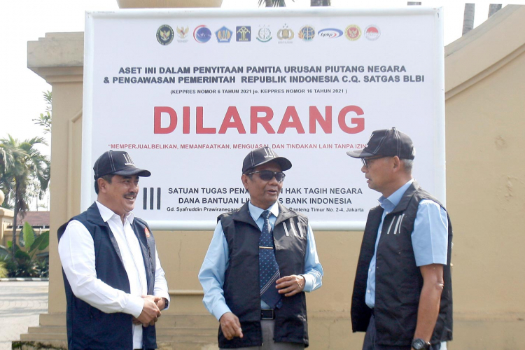 Satgas BLBI Sita Aset Obligor Duo Harjono Senilai Rp2 Triliun
