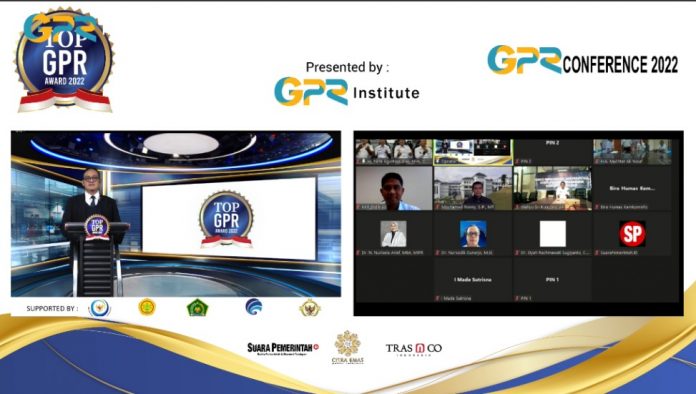 GPR Institute Sukses Menggelar Top GPR Award & GPR Conference 2022