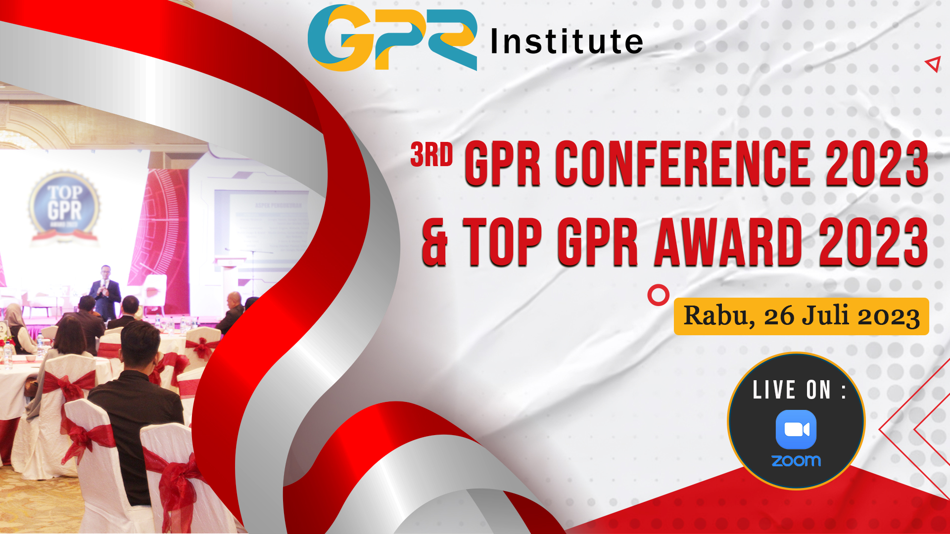 Penilaian Masuki Tahap Akhir, GPR Institute Akan Gelar GPR Conference & Top GPR Award