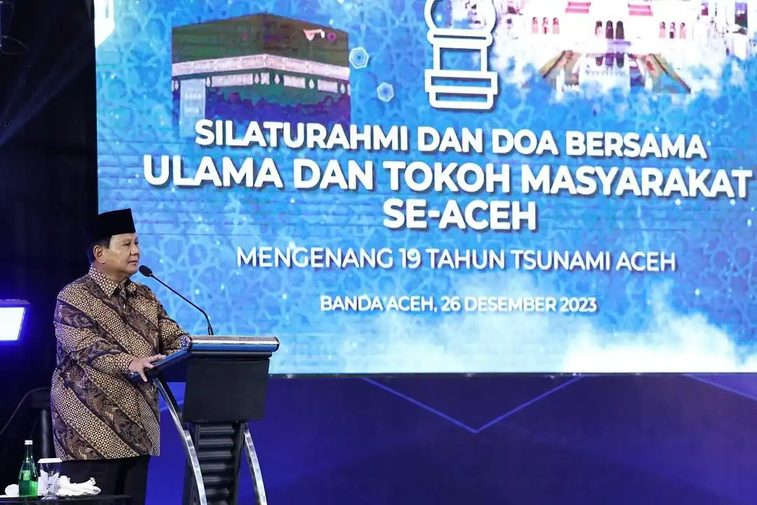 Menhan Silaturahmi dan Doa Bersama Ulama dan Tokoh Masyarakat se-Aceh