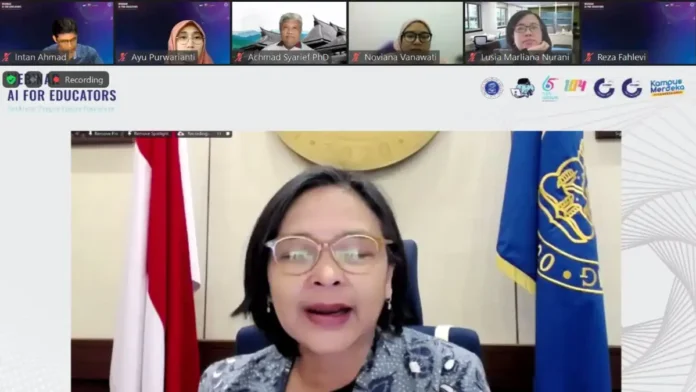 ITB Adakan Webinar "AI for Educators" untuk Optimalkan Tridarma Perguruan Tinggi