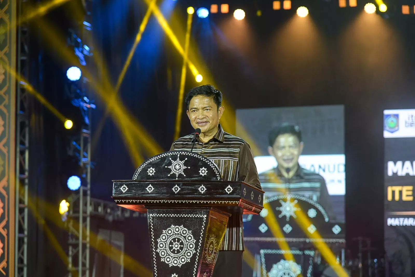 Pj Gubernur NTB Serukan Dukungan untuk Produk Lokal dalam ITE Begawe Fest